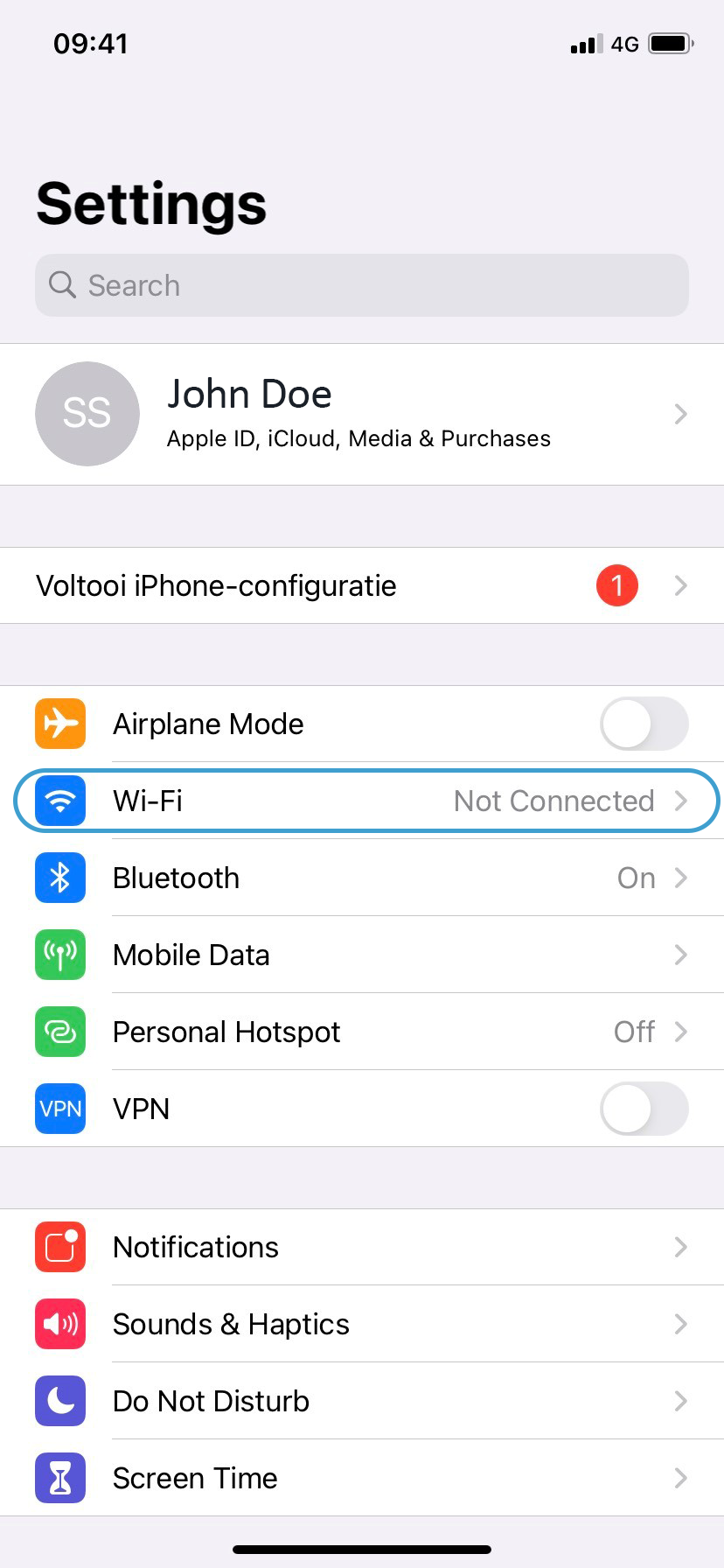 How to connect to the company wireless network?